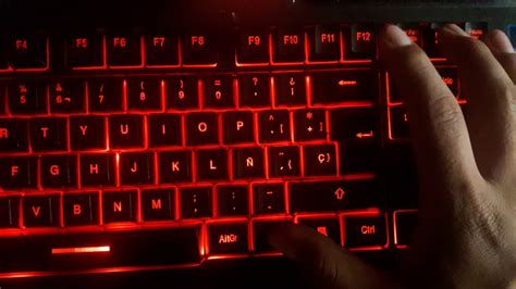 Cómo cambiar el color del teclado PC