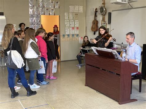 Eindrücke vom Tag der offenen Tür am 21 10 2022 Musikmittelschule