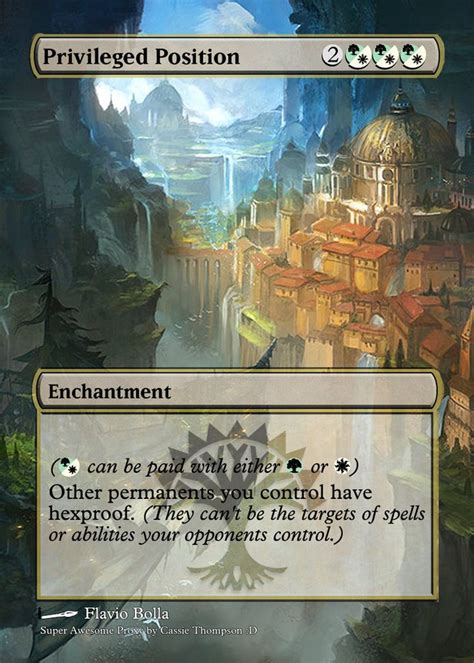 Priviledged Position By Itsfish3 On DeviantArt Magic The Gathering