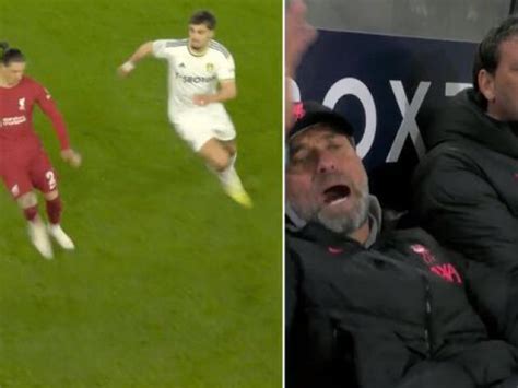 Liverpool S Jurgen Klopp Spotted Shouting Oh My God After Darwin