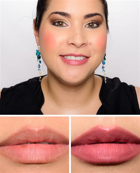 MAC Crème In Your Coffee Lipstick Review Swatches