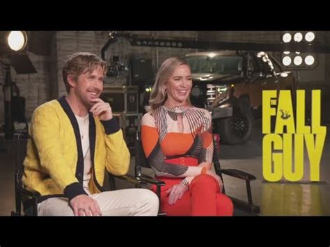 Ryan Gosling And Emily Blunt Talk Stunts In The Fall Guy What To