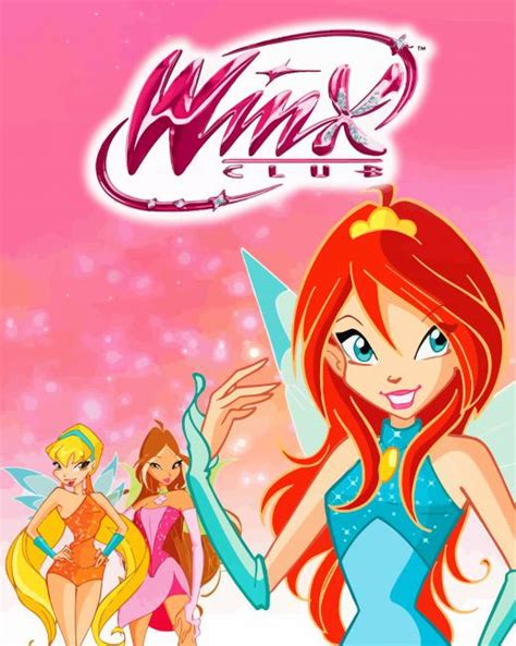 Winx Club Poster Paint By Numbers Numeral Paint Kit