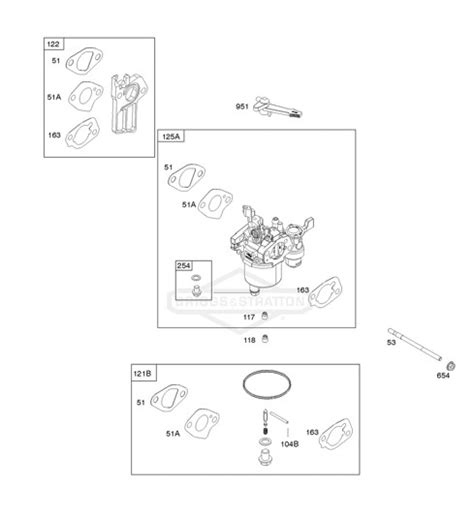 Briggs And Stratton Carburetor Diagram A Visual Guide