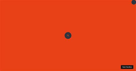 Search Button Animation Codesandbox