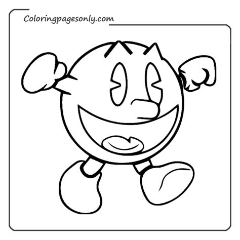 46 Free Printable Pac Man Coloring Pages