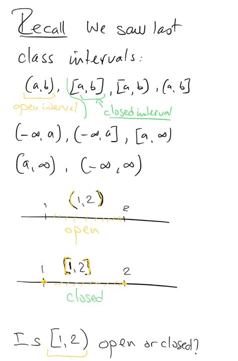 lecture 3 cmsc 000 summer 2021 recall we sawlast class intervals a b open