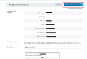 Wysy Ka Upl Za Po Rednictwem Profilu Zaufanego Pomoc Serwisu Ifirma