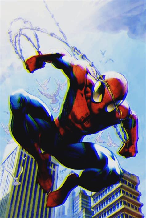Spiderman Comic Marvel HD Phone Wallpaper Peakpx