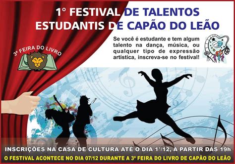 Professor Joaquim Dias I Festival de Talentos Estudantis de Capão do Leão