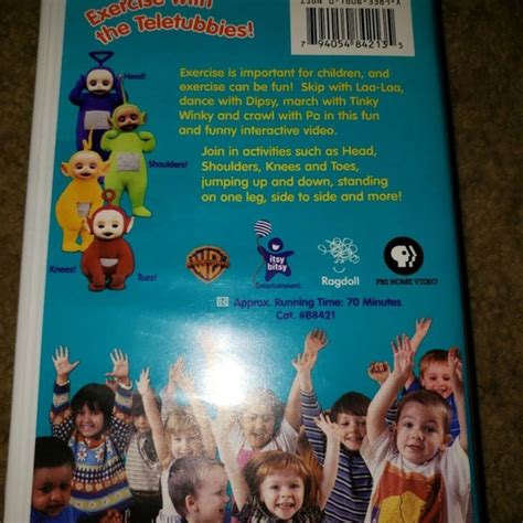 Teletubbies Media Teletubbies Go Exercise With The Teletubbies Vhs