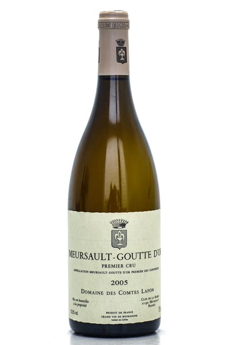 Meursault Goutte D Or 2005 Domaines Des Comtes Lafon Best Of Wines