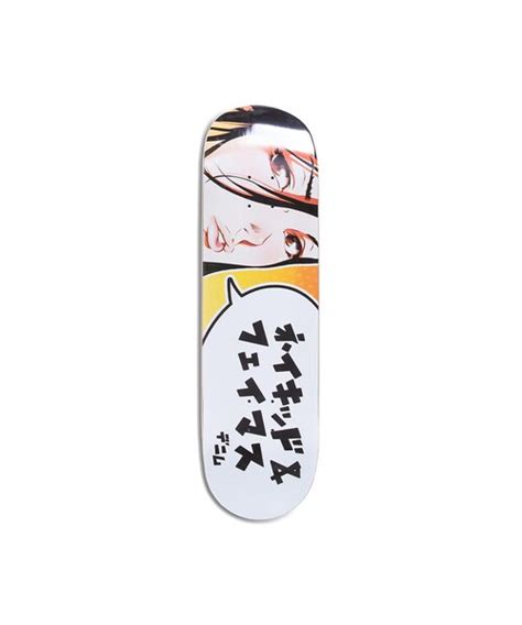 Naked Famouse Denim Skateboard Deck Flower Of