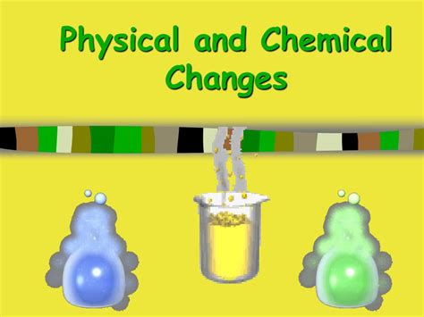 Chemical Change Ppt Grade 5