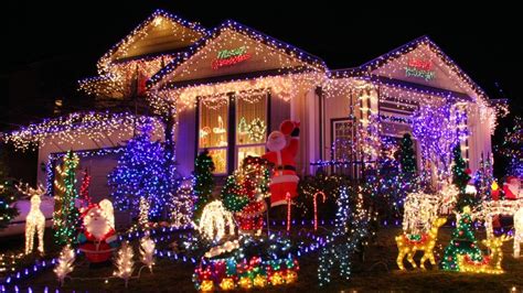Casas Adornadas De Navidad Por Fuera