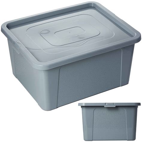 Pojemnik Pudło Plastikowe Pojemniki Z Pokrywą Multibox 40X33X20 Cm 20