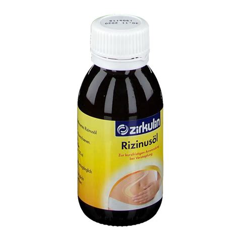 Zirkulin Raffiniertes Rizinusöl 100 ml Shop Apotheke