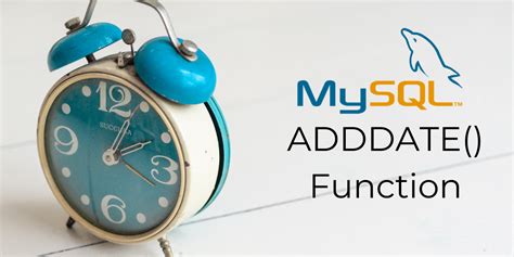 mysql adddate adding numbers to datetime values in mysql mysqlcode