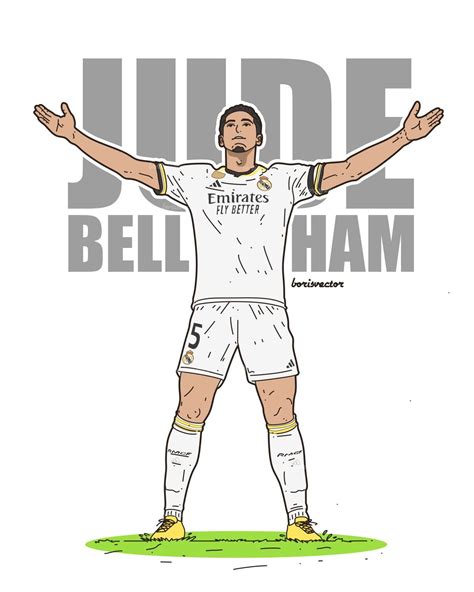 Imagen De Jude Bellingham Celebrando Un Gol Para Colorear Artofit