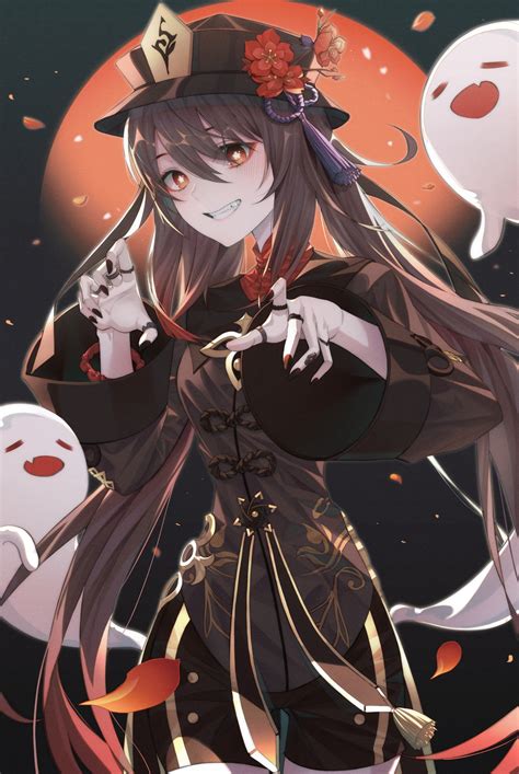 Fondos De Pantalla Anime Chicas Anime Hu Tao Genshin Impact