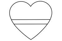 How To Draw A Heart Easy Love Token Drawing Tutorial