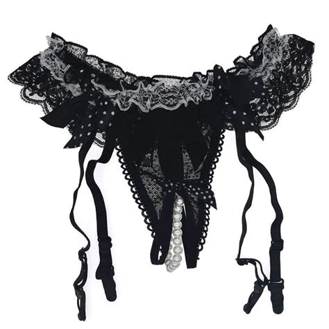 Porte Jarretelle Porte Jarretelles En Dentelle Noire Pour Femme Porte