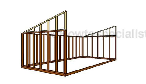 Free Loafing Shed Plans HowToSpecialist How To Build Step By Step