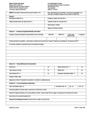 Fillable Online Sfm Illinois 1 4 MSDS Doc Sfm Illinois Fax Email