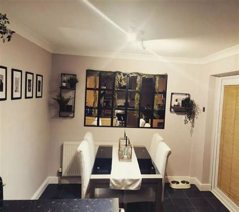 Mum Transforms Dining Room With IKEA Mirror Hack And Bargains From B M