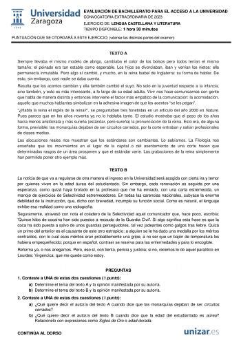 Ex Menes De Ebau De Lengua Castellana Y Literatura Del