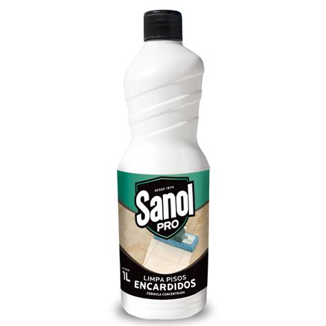 Limpa Pisos Encardidos Sanol Pro 1L Shopee Brasil