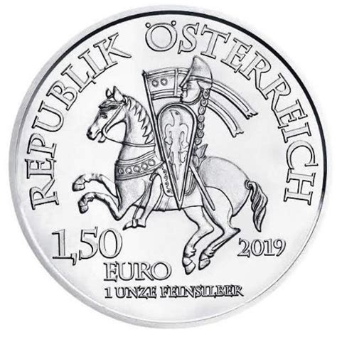 Österreich 2019 825 Jahre Münze Wien Silber 1 oz WIENER NEUSTADT
