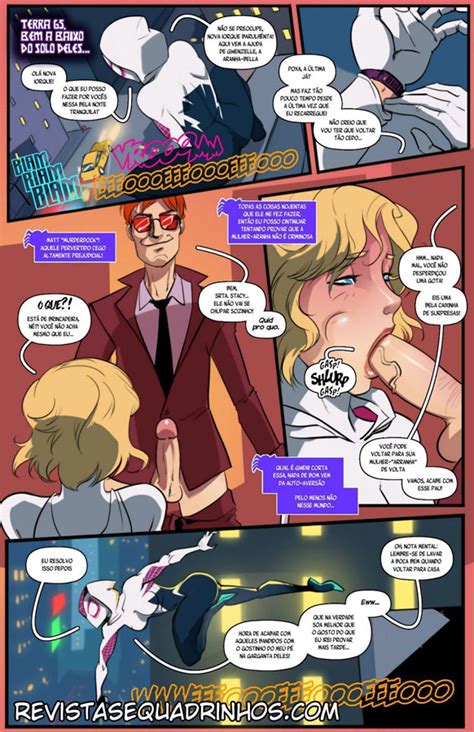 Spider Gwen Heróis Pornô SuperHQ de Sexo