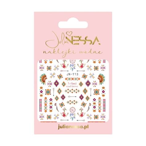 Naklejki Wodne Na Paznokcie Boho Julia Nessa