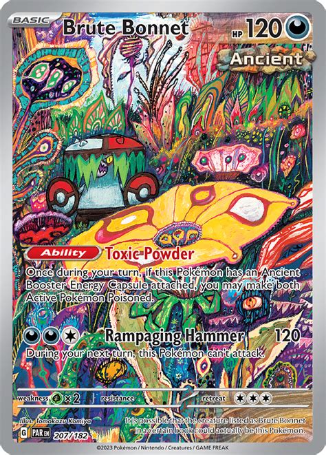 Brute Bonnet Paradox Rift Pokemon Card Pikawiz