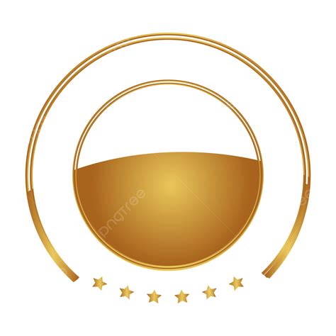 Golden Circle Frame Border Clipart Border Clipart Frame Clipart