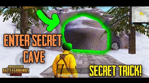 Get Inside Secret Vikendi Cave Pubg Mobile Secret Location Best