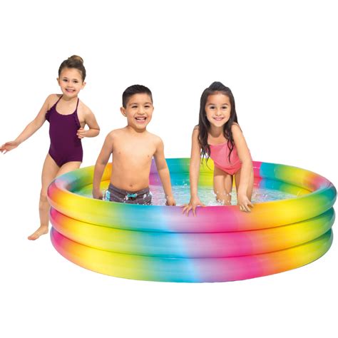 Basen Brodzik Dmuchany Dla Dzieci Ogrodowy 168 X 38 Cm INTEX 58449