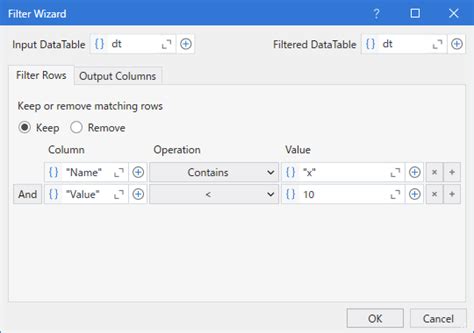 Filter Datatable With Condition Studio Uipath Community Forum
