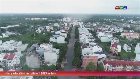 Cần Thơ removes difficulties for real estate market Cần Thơ News YouTube