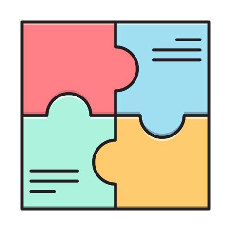 Solution Vector Stall Lineal Color Icon