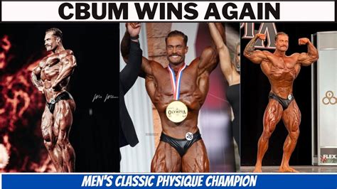 Chris Bumstead Wins Classic Physique Olympia Title Again Youtube