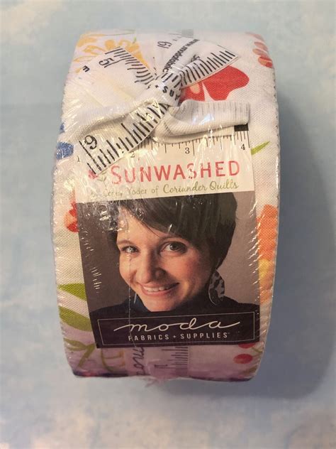 Sunwashed Fabric Jelly Roll By Corey Yoder Of Coriander Quilts 2 1 2