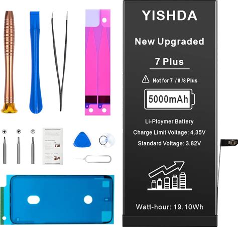 Battery For Iphone Plus Yishda Mah New Upgraded High Capacity
