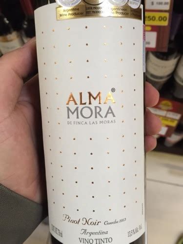 Bodega Finca Las Moras Alma Mora Pinot Gris Vivino US