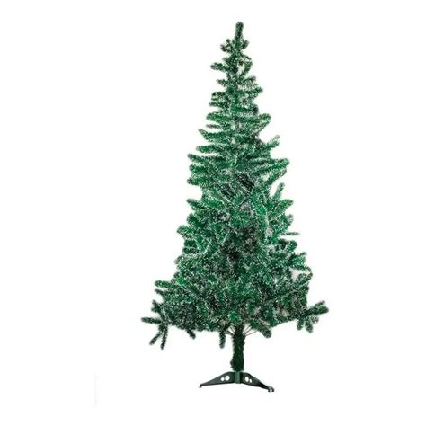 Árvore De Natal Pinheiro Nevada Cheia 320 Galhos Base Neve 180cm Barata