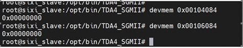 tda4vm connect two tda4vm with sgmii mac mac but link down processors forum processors ti