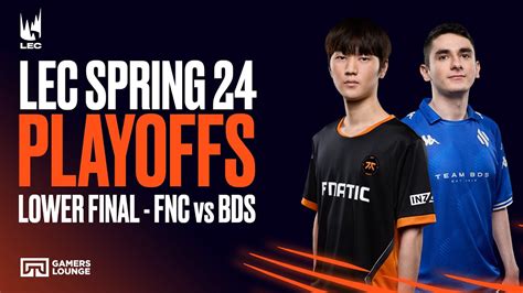 Gr Bds Vs Fnc Lec Spring Playoffs Lower Final Bo Youtube