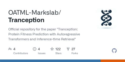 Github Oatml Markslab Tranception Official Repository For The Paper