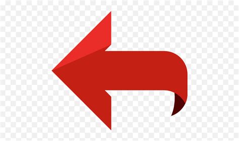 Arrows Back Left Previous Return Ui Icon Red Back Arrow Icon Png Red